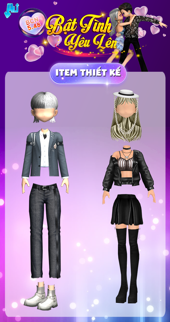 Ra mắt set đồ thiết kế siêu ngầu trong BCN 5 48 BẬT TÌNH YÊU LÊN