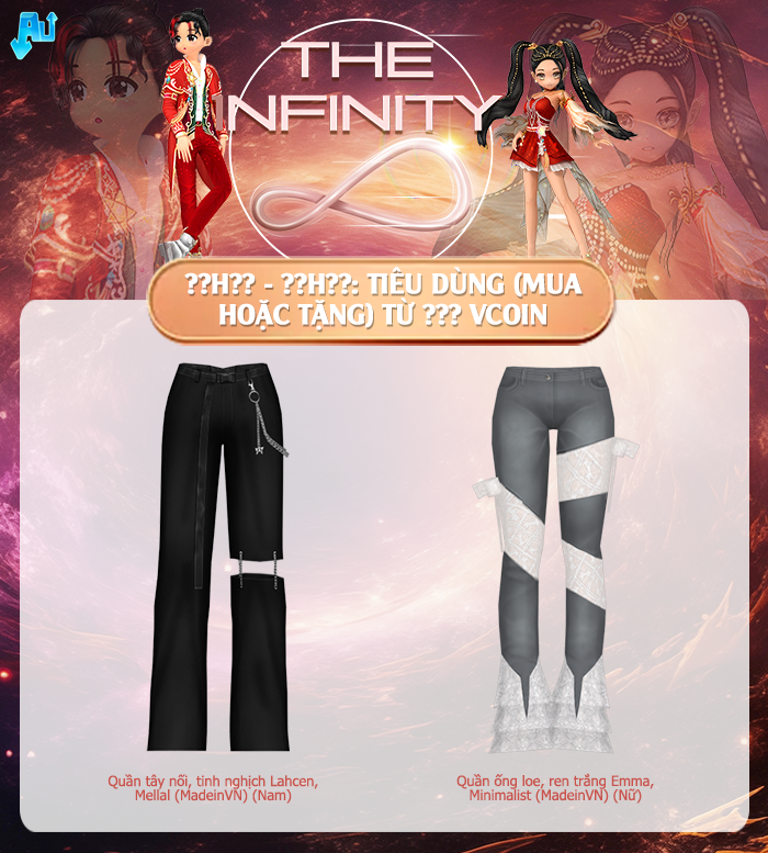 Thỏa sức mix&match với cặp item trung tính trong THE INFINITY